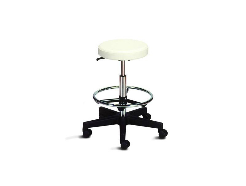 SGC rehabilitation stool with footrest - Metalowiec Sp. z o. o.
